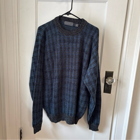 David Taylor | Sweaters | Vintage David Taylor Sweater Mens Xlt Blue ...